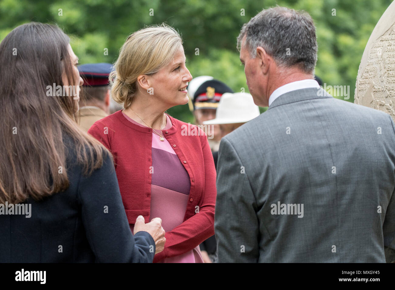 Staffordshire, UK. 4 June 2018 - HRH Sophie, the Countess of Wessex ...