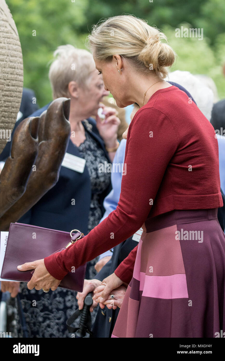 Staffordshire, UK. 4 June 2018 - HRH Sophie, the Countess of Wessex ...