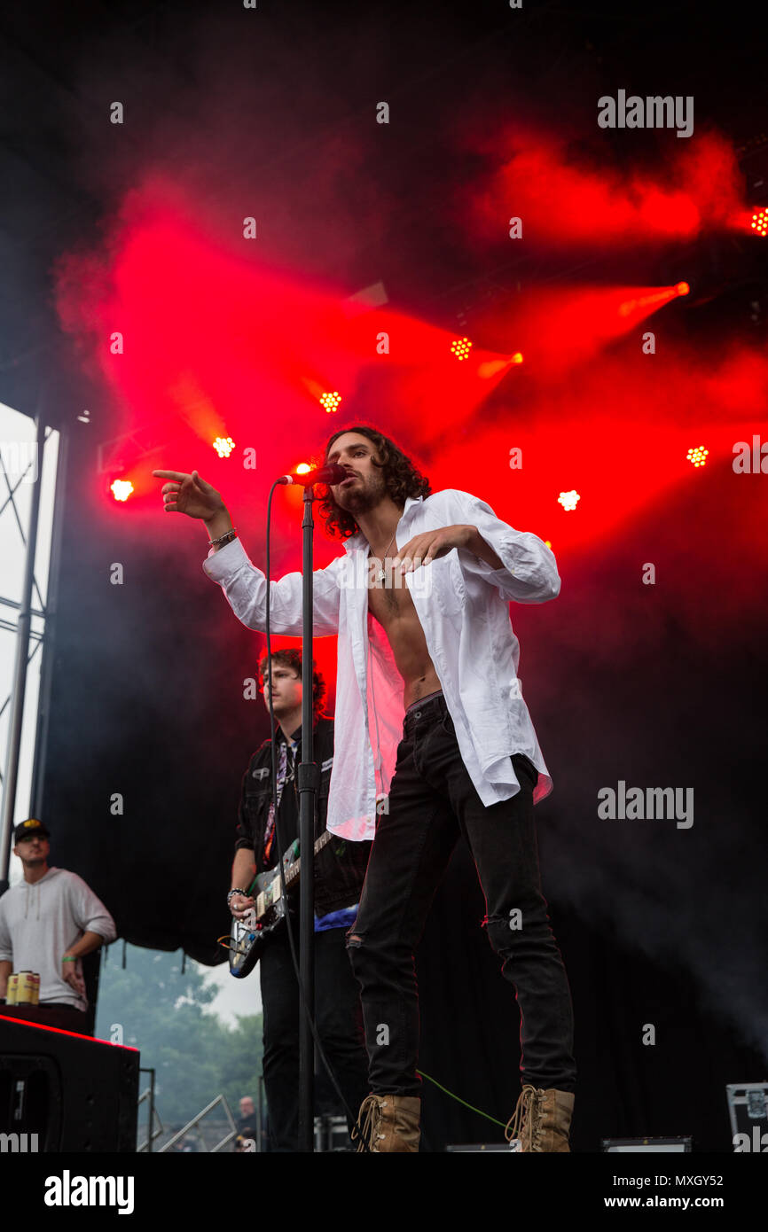 Toronto, Canada. 3rd June, 2018. Toronto-based singer Allan Rayman ...