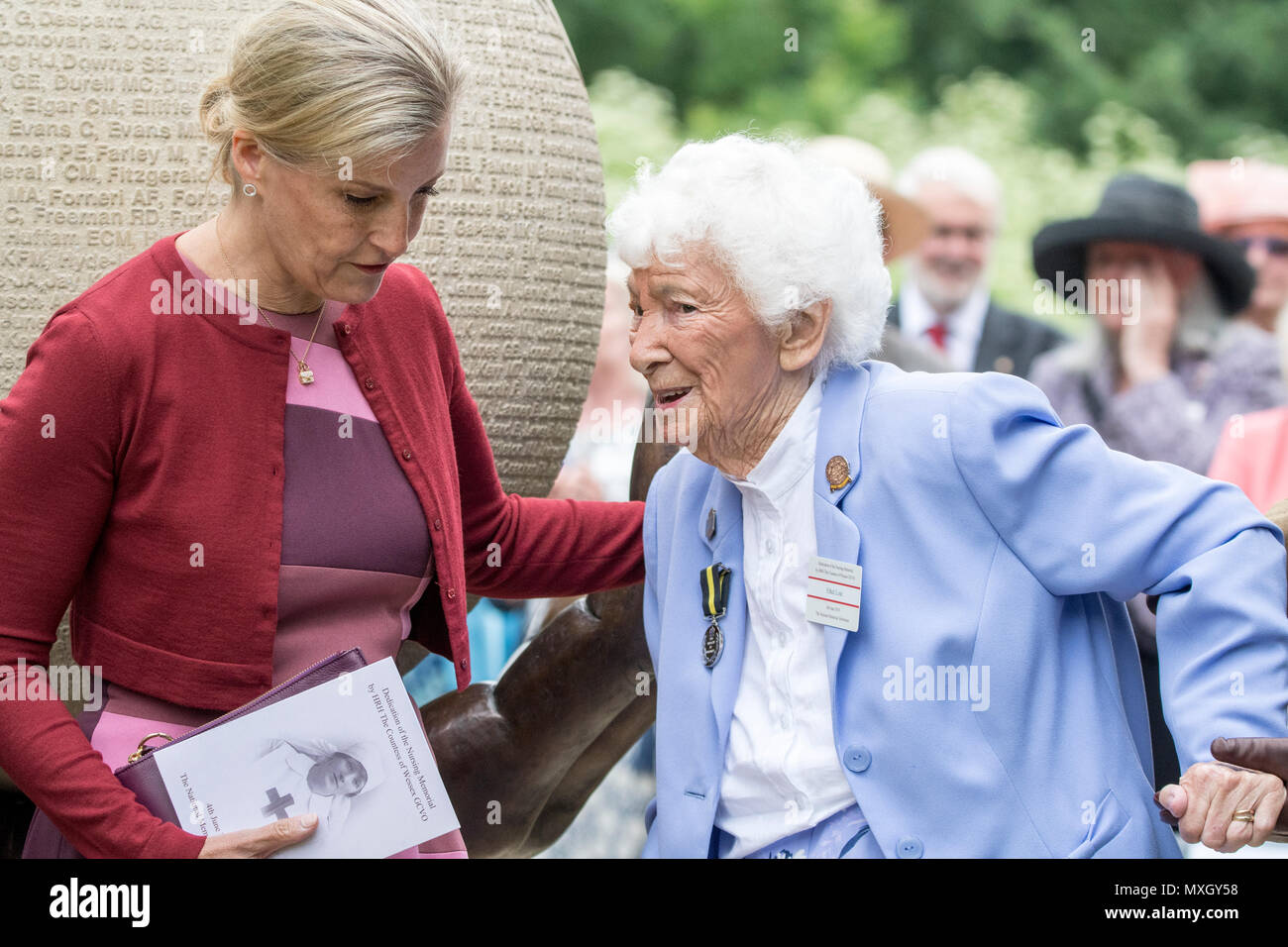 Staffordshire, UK. 4 June 2018 - HRH Sophie, the Countess of Wessex ...