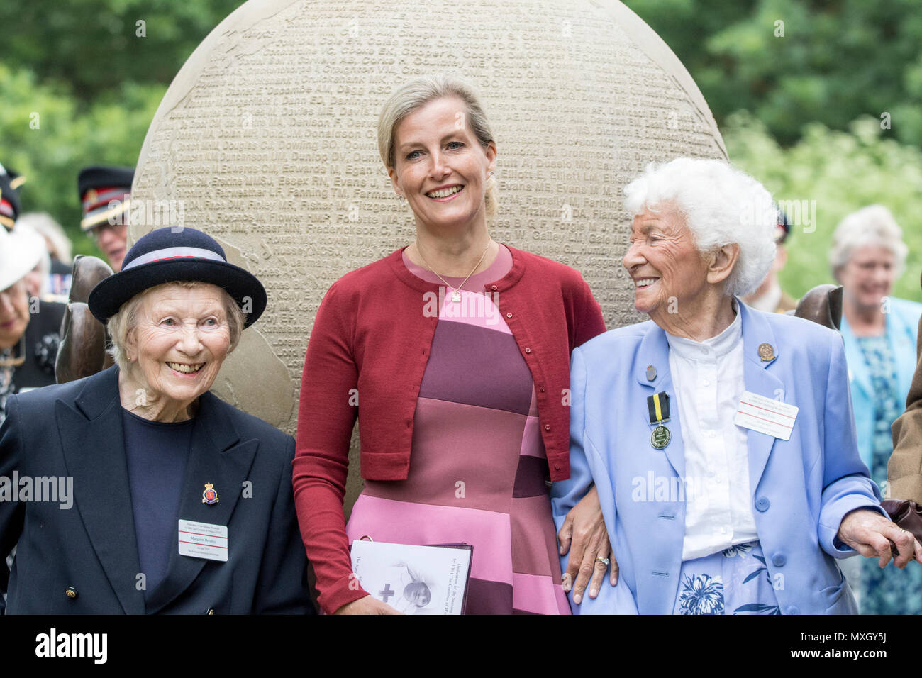 Staffordshire, UK. 4 June 2018 - HRH Sophie, the Countess of Wessex ...