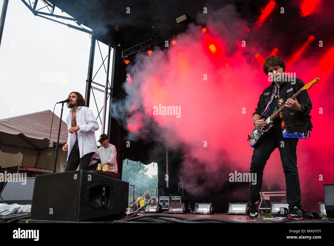 Toronto, Canada. 3rd June, 2018. Toronto-based singer Allan Rayman ...