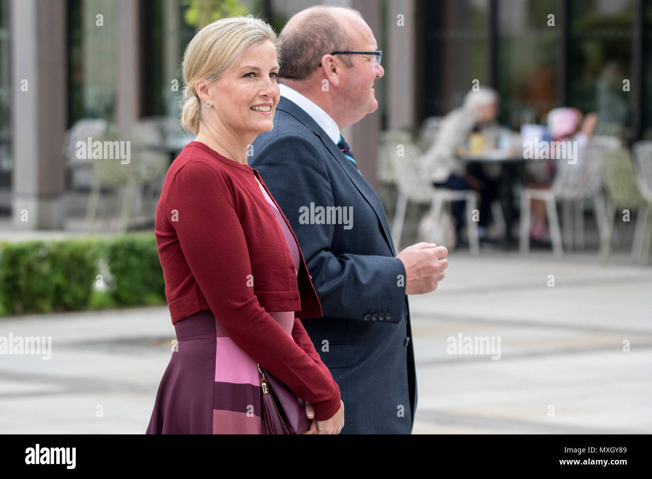 Staffordshire, UK. 4 June 2018 - HRH Sophie, the Countess of Wessex ...
