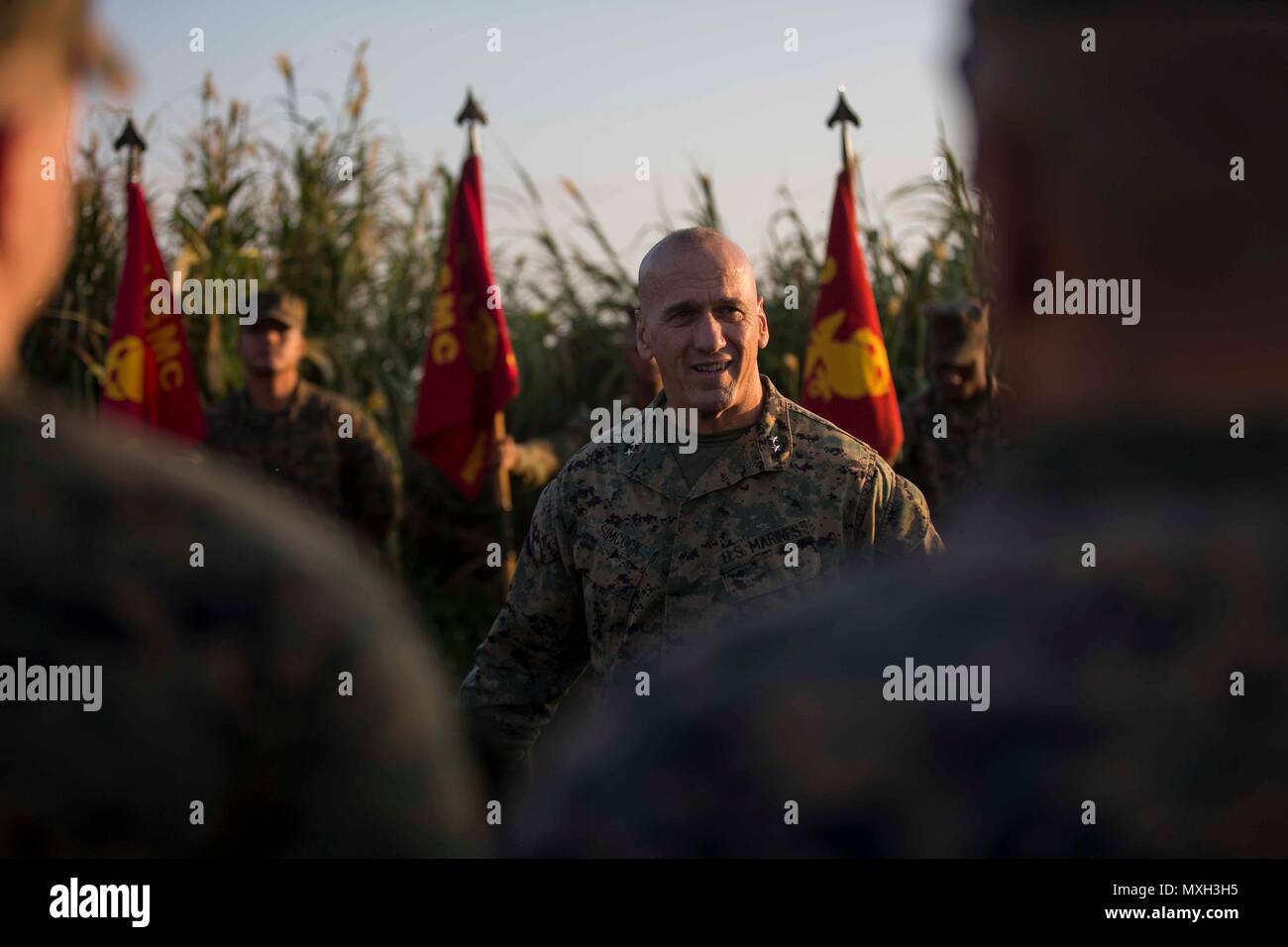 Maj gen richard l simcock hi-res stock photography and images - Alamy