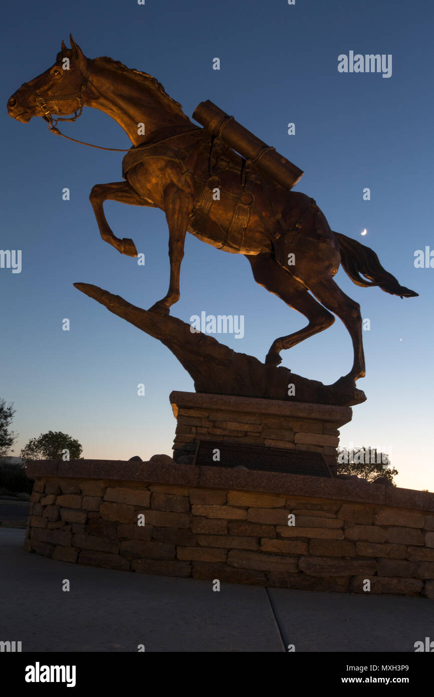 War horse Staff Sgt. Reckless monument at Pacific Views event center on ...