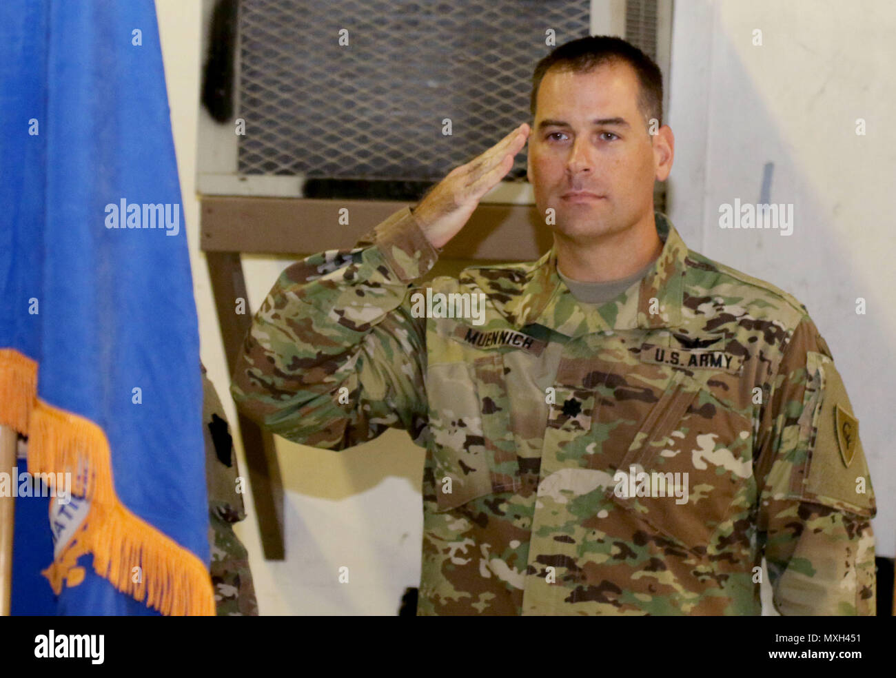 Lt. Col. Lawrence "Larry" Muennich, commander of the 2nd Battalion ...