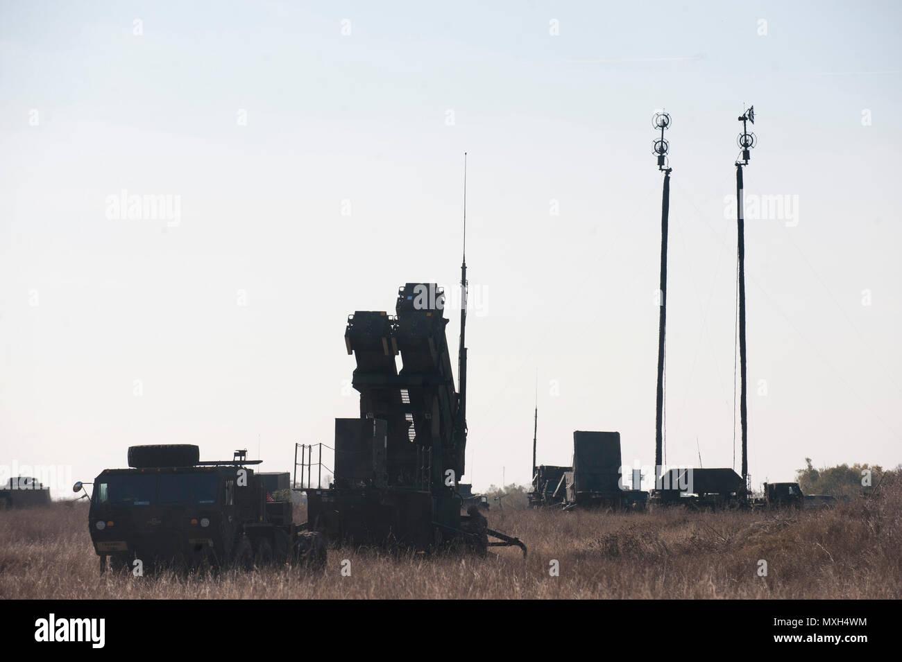 U.S. Army Soldiers, with the 5th Battalion 7th Air Defense Artillery ...