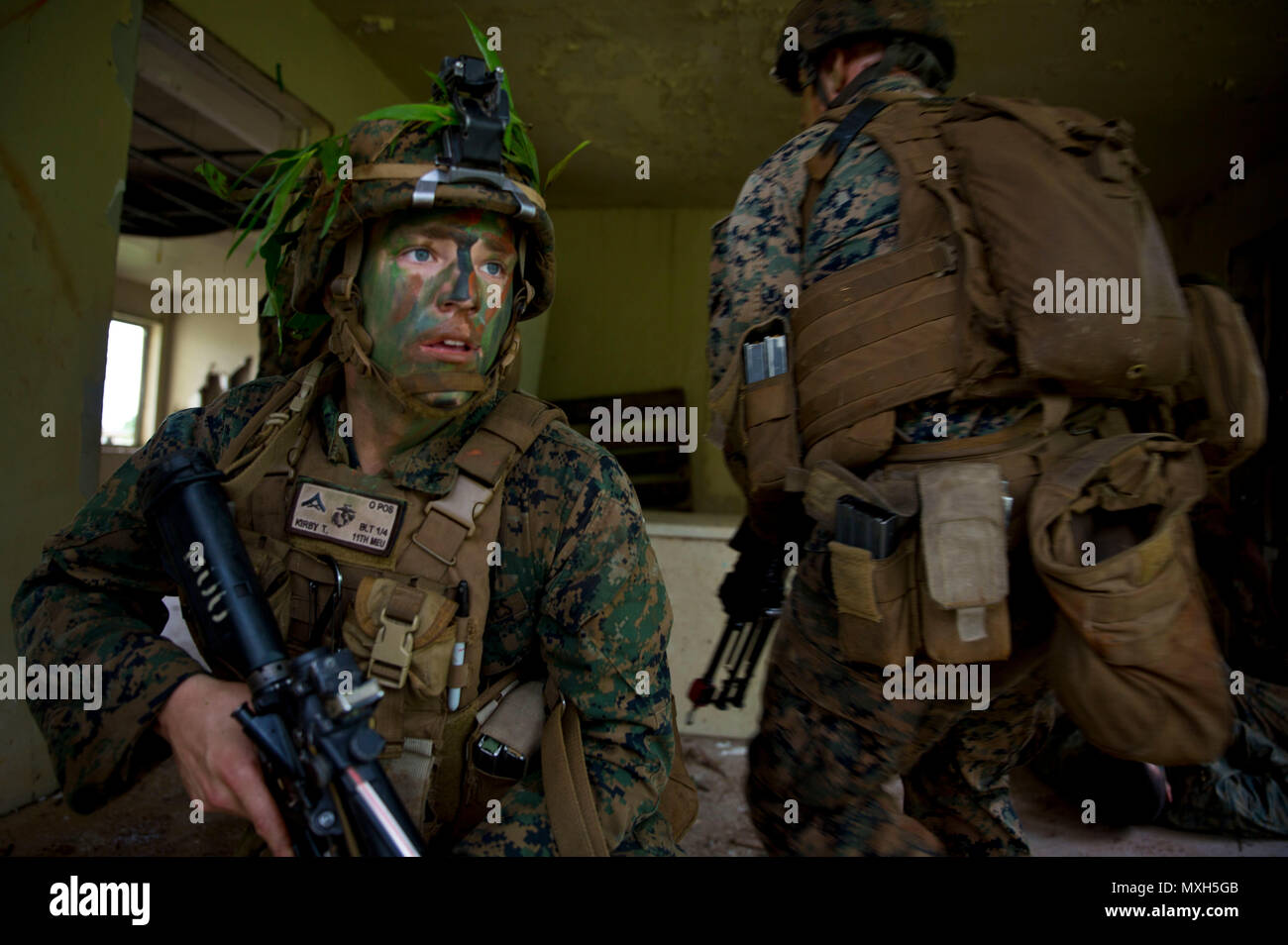 ANDERSEN SOUTH, Guam (Nov. 7, 2016) – U.S. Marines With B Company, 1st ...