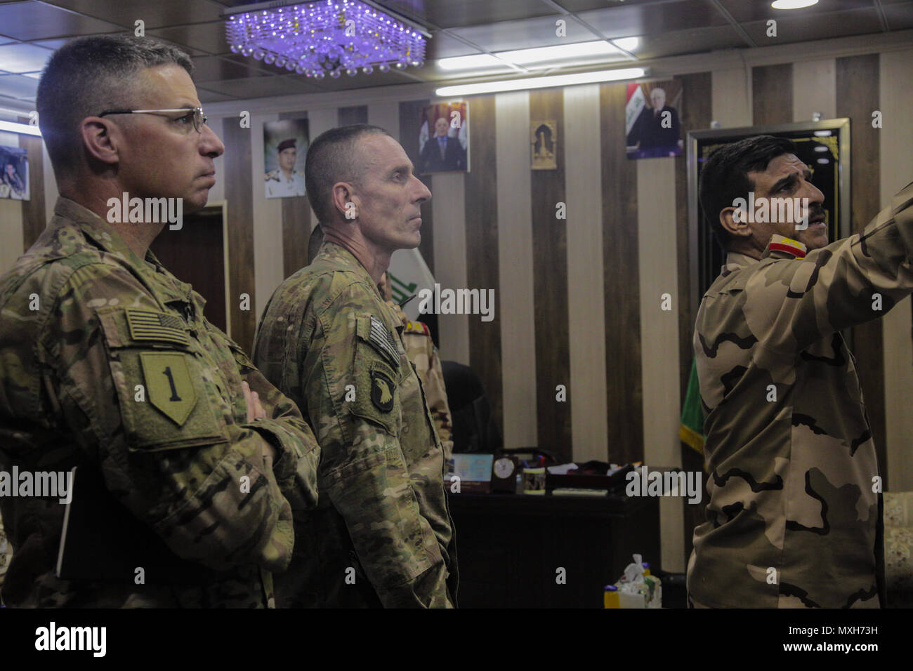 U.S. Army Maj. Gen. Joseph Martin, commanding general, 1st Infantry ...