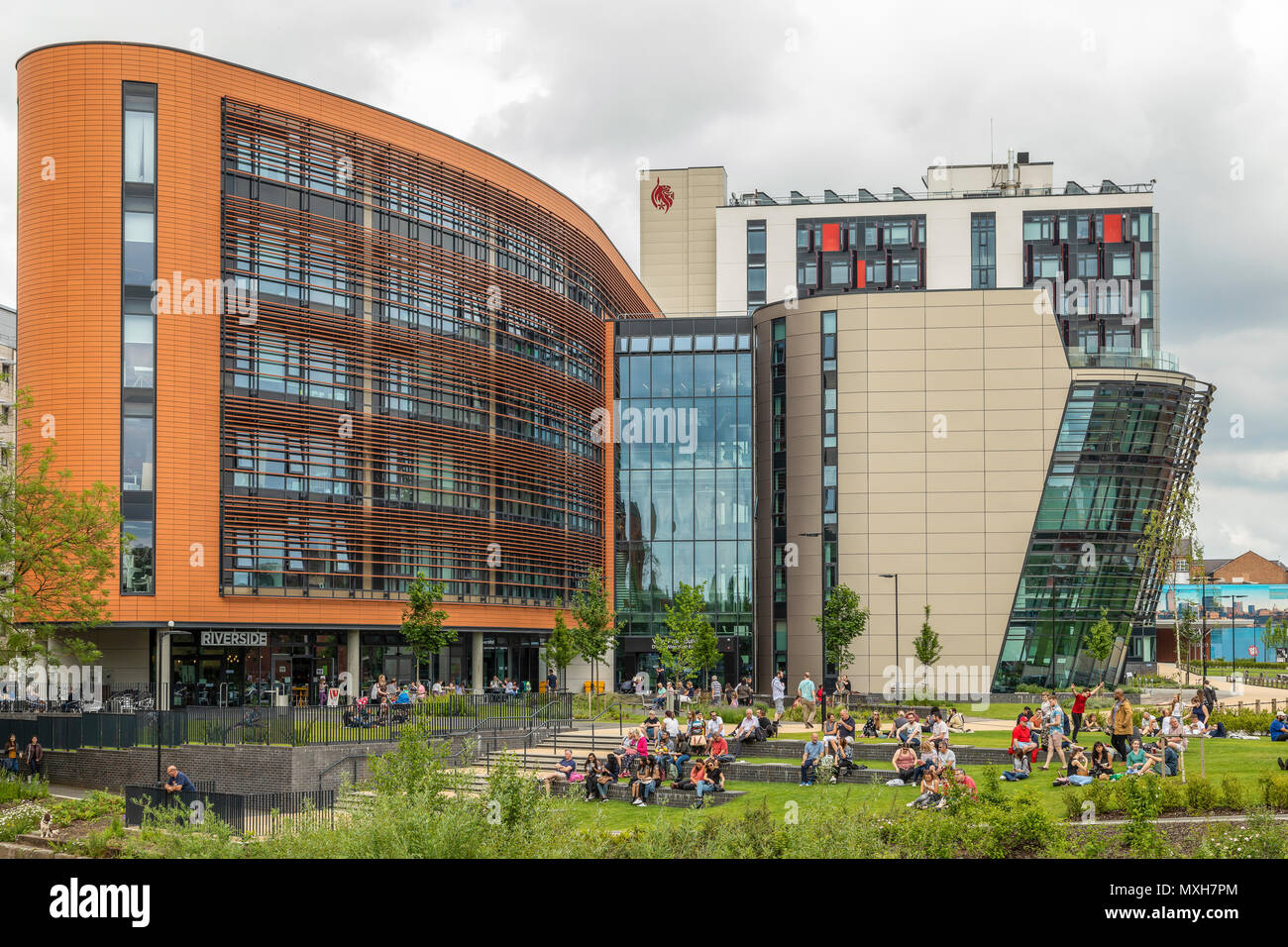 Leicester university campus hi-res stock photography and images - Alamy