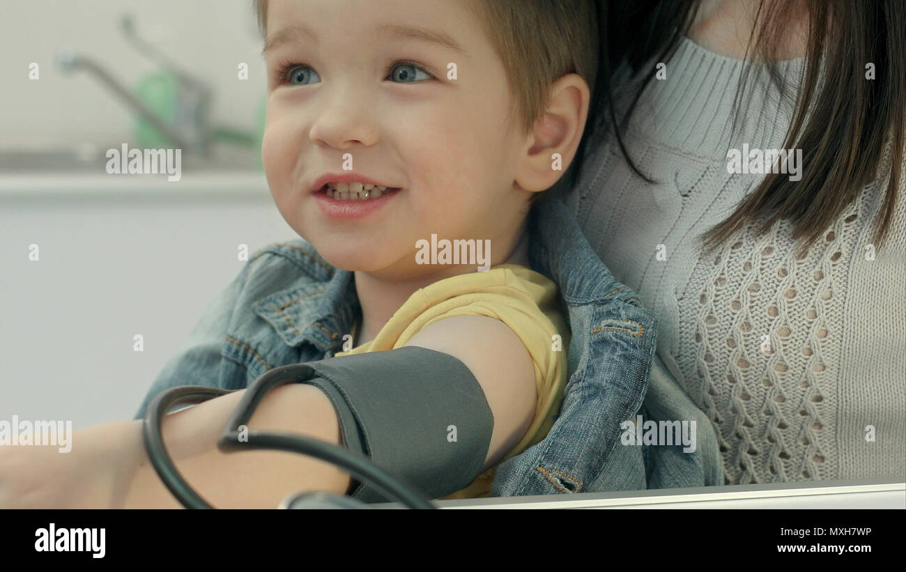 Blood Pressure Check Child Stock Photos & Blood Pressure Check Child ...