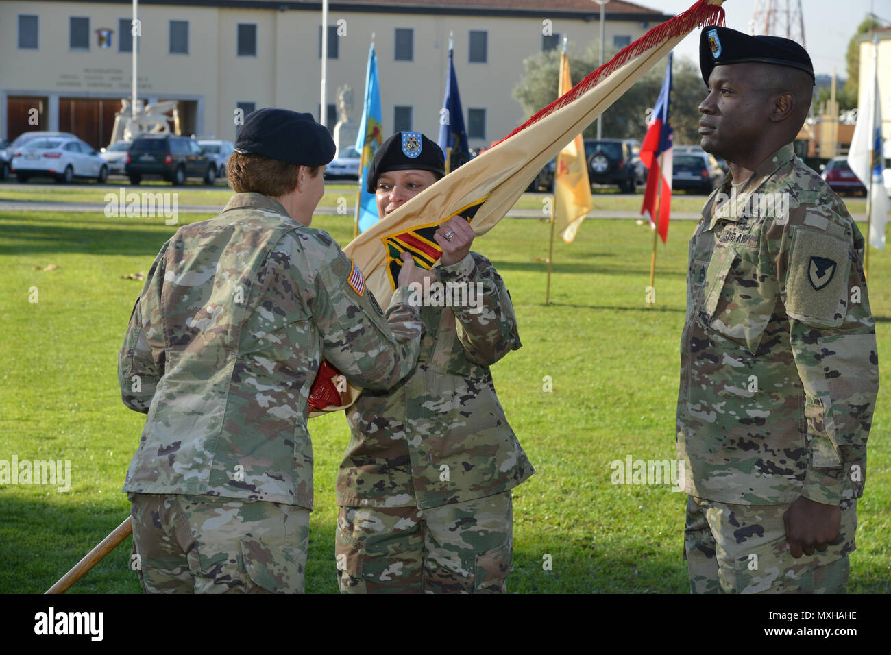Colonel Christine A. Beeler, commander 414th Contracting Support ...