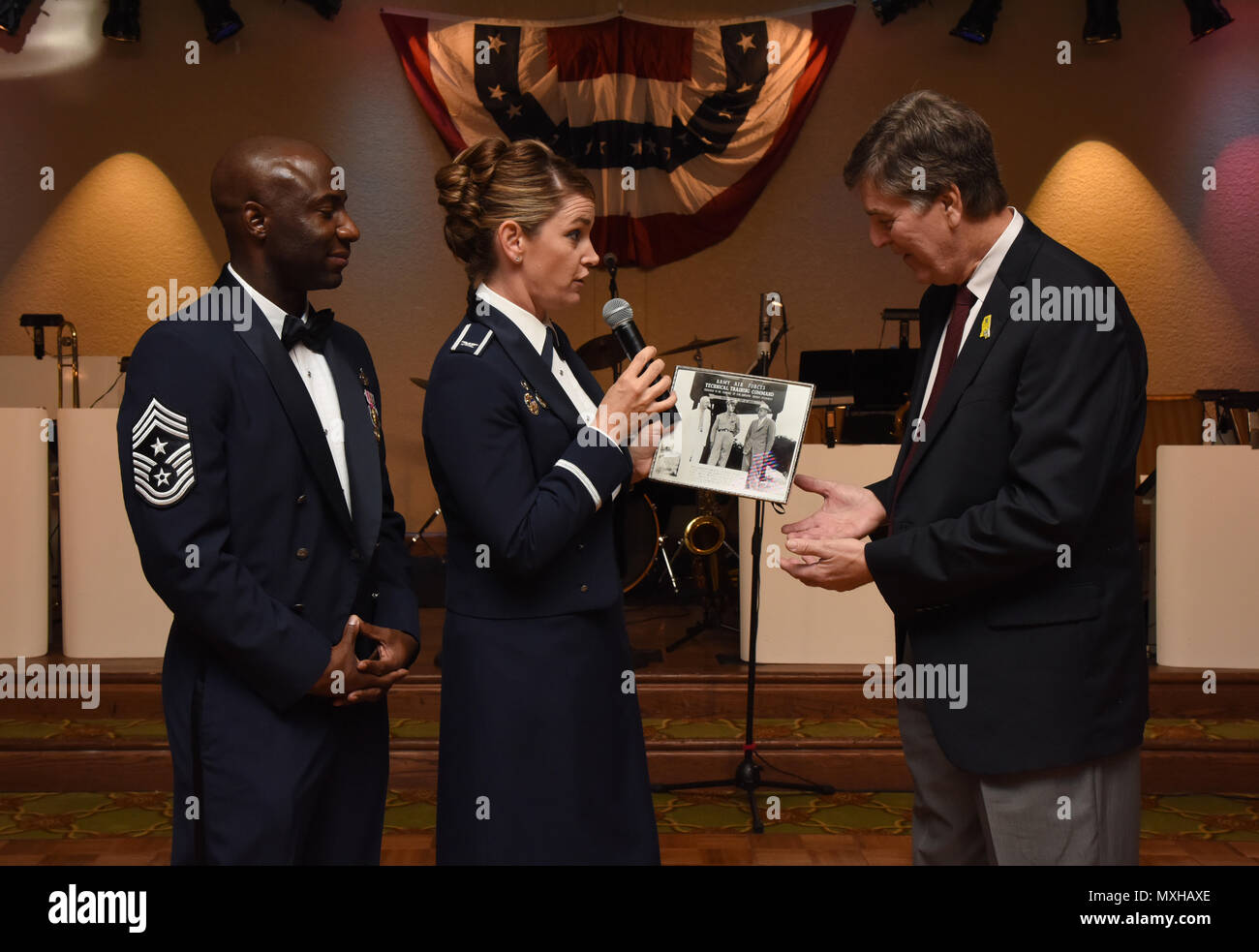 Col. Michele Edmondson, 81st Training Wing commander, and Chief Master ...