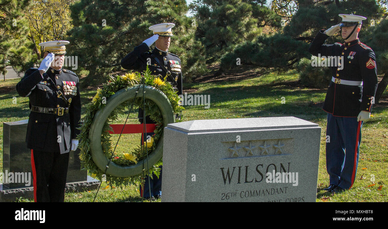 Commandant of the Marine Corps Gen. Robert B. Neller, left, and Col ...