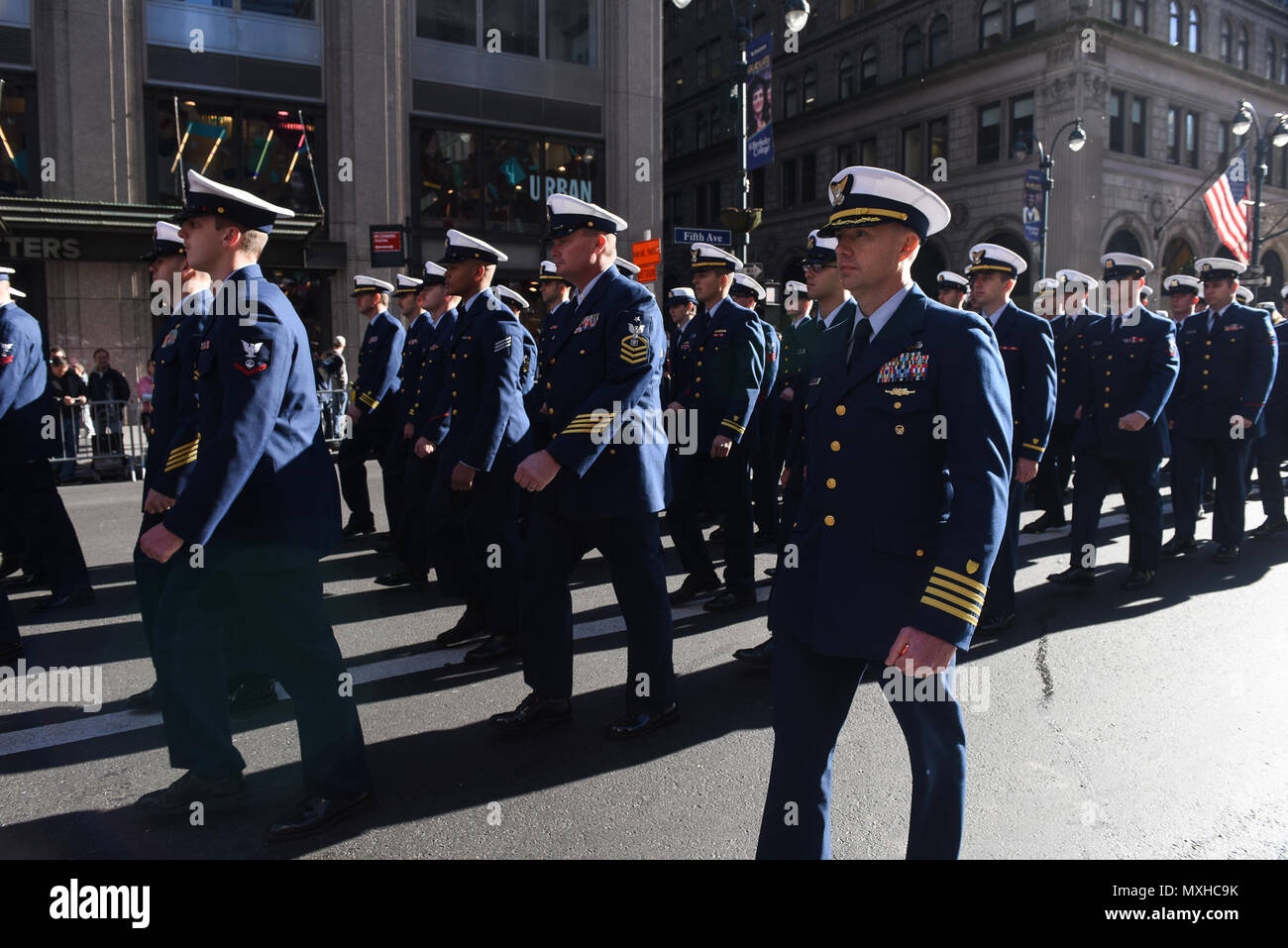 U.S. Coast Guard Capt. Thomas Morkan, Deputy commander Sector New York ...