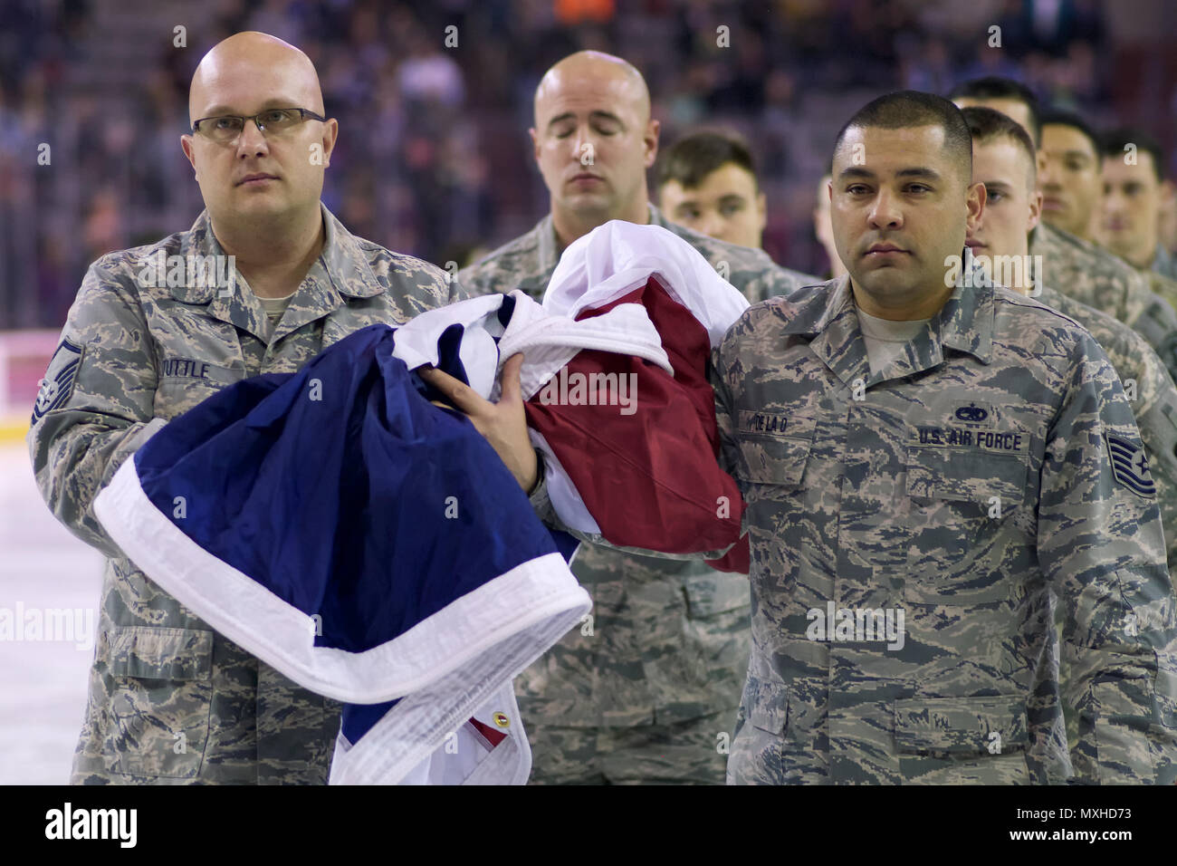 Members of the Alaska National Guard, Coast Guard Sector Anchorage ...
