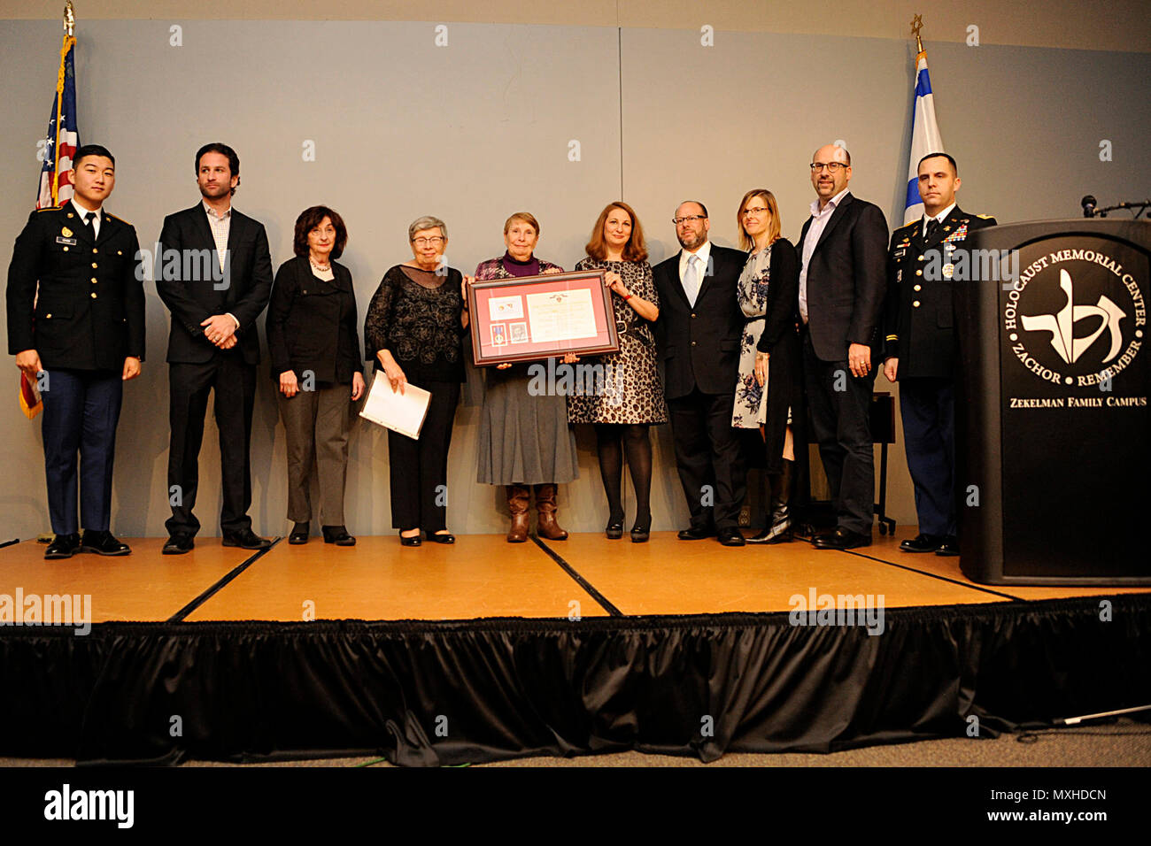 More than 70 years later, Lt. Col. Matthew Yandura and Cadet Jay Choi ...