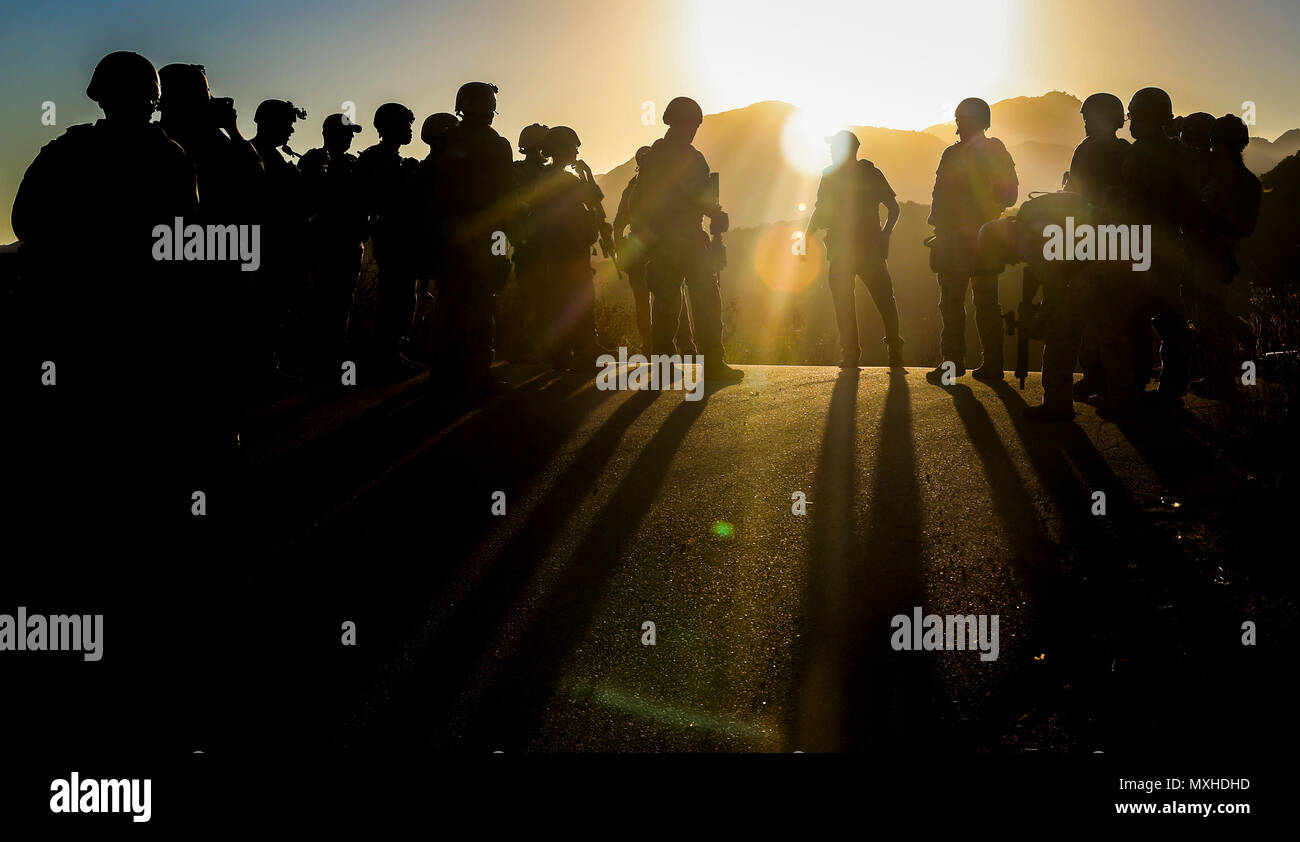 Max Joseph, Direct Action Group lead instructor, teaches land ...
