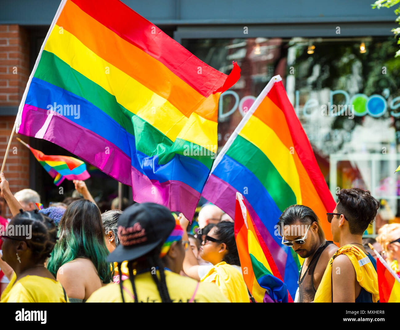 Colorful rainbows hi-res stock photography and images - Alamy