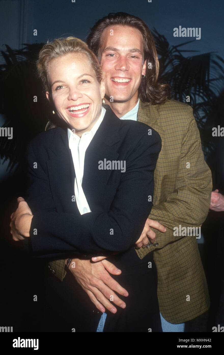 HOLLYWOOD, CA - AUGUST 7: (L-R) Actress Carrington Garland and musician ...