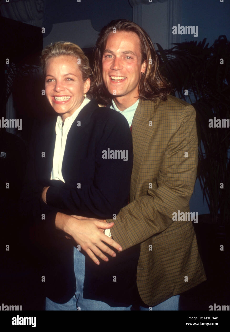 HOLLYWOOD, CA - AUGUST 7: (L-R) Actress Carrington Garland musician ...