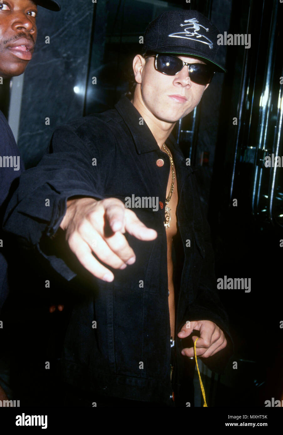 LOS ANGELES, CA - AUGUST 15: Rapper/singer Mark Wahlberg arrives at ...