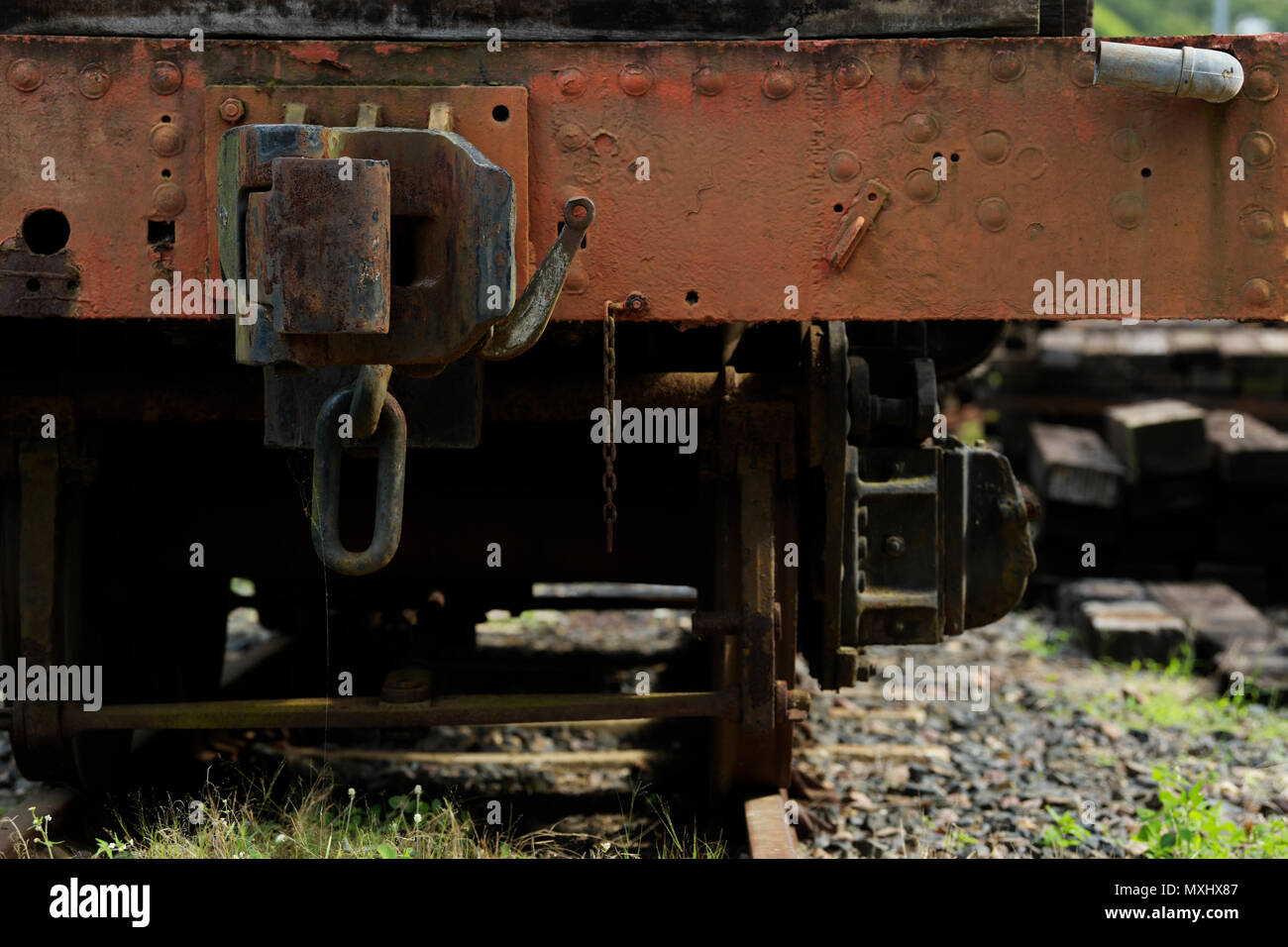 Train coupling hi-res stock photography and images - Alamy