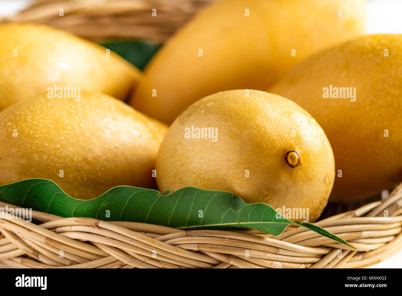 Mangos fresh skin hi-res stock photography and images - Alamy