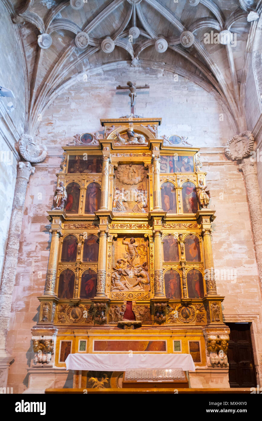 Capilla de la catedral. Cuenca, España Stock Photo - Alamy