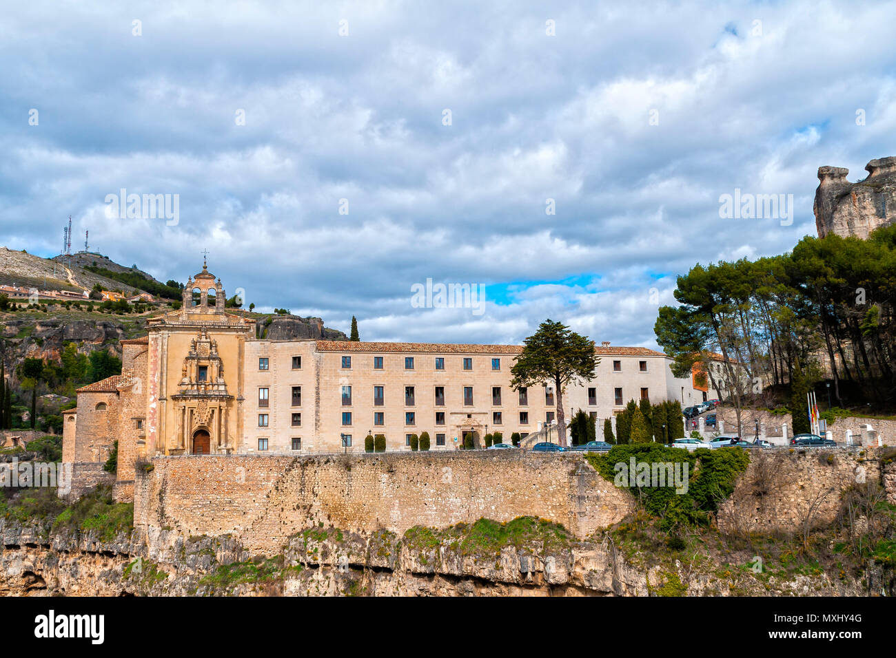 Parador nacional o convento de San Pablo. Cuenca, Castilla la Mancha ...