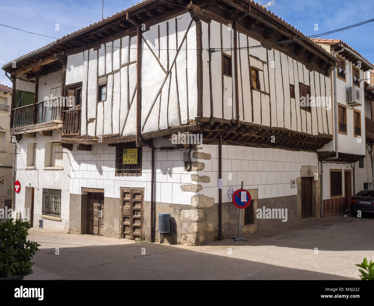 Arquitectura popular. Pueblo de Candeleda. Valle del Tiétar. Provincia ...