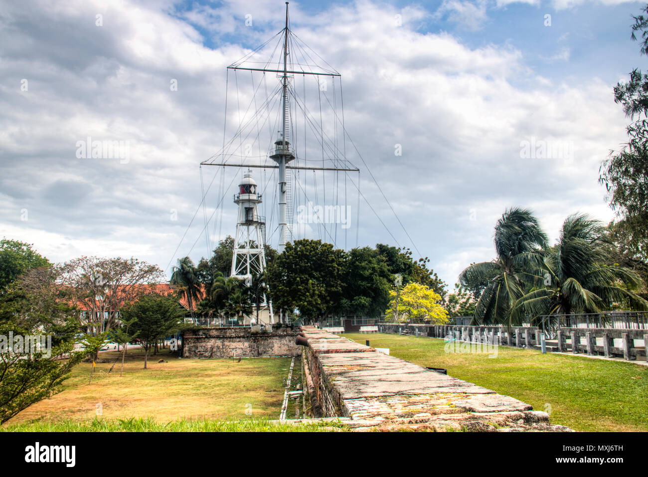 Old fort cornwallis penang malaysia hi-res stock photography and images ...
