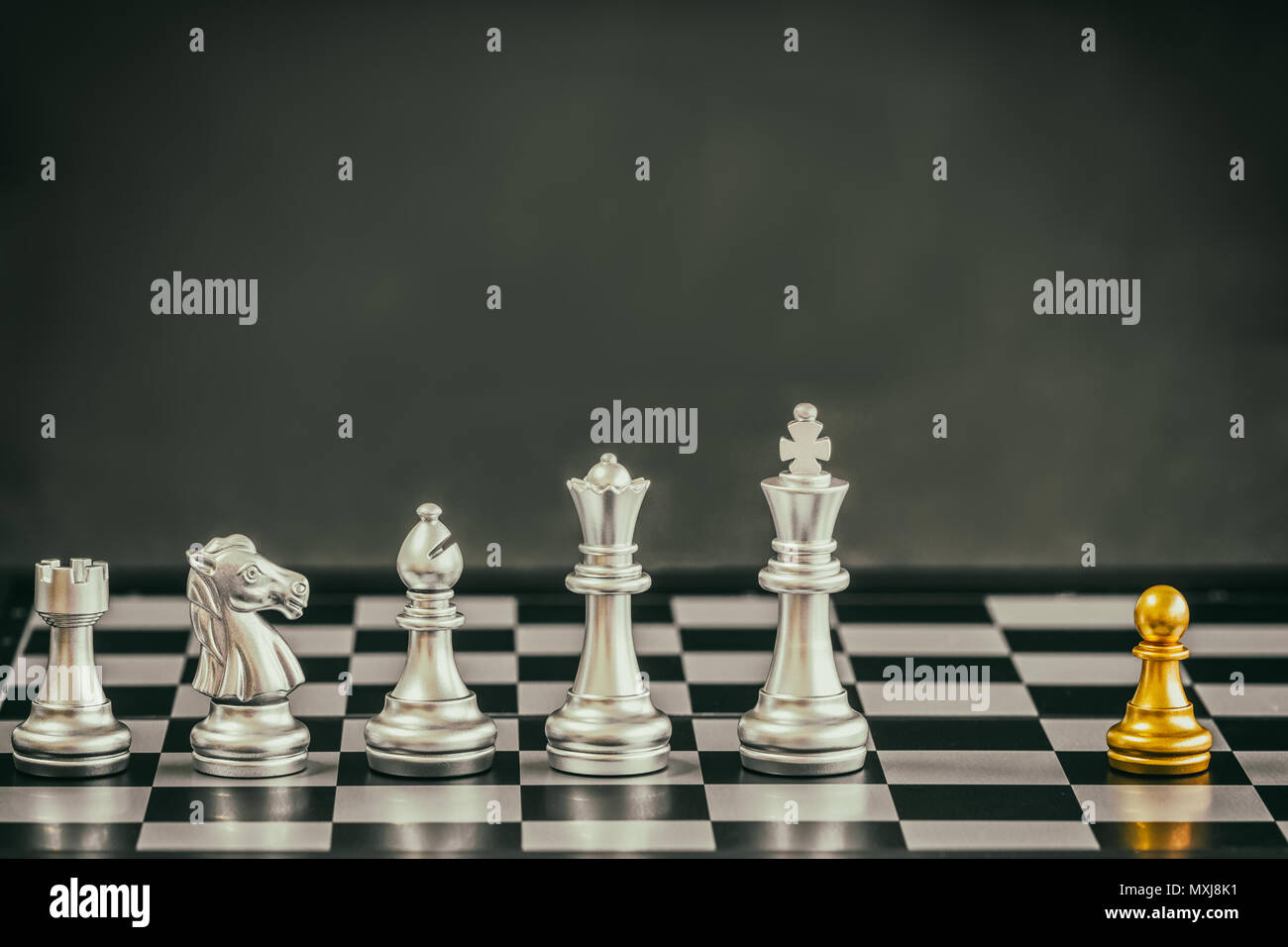 Strategy chess battle Intelligence challenge game on chessboard ...