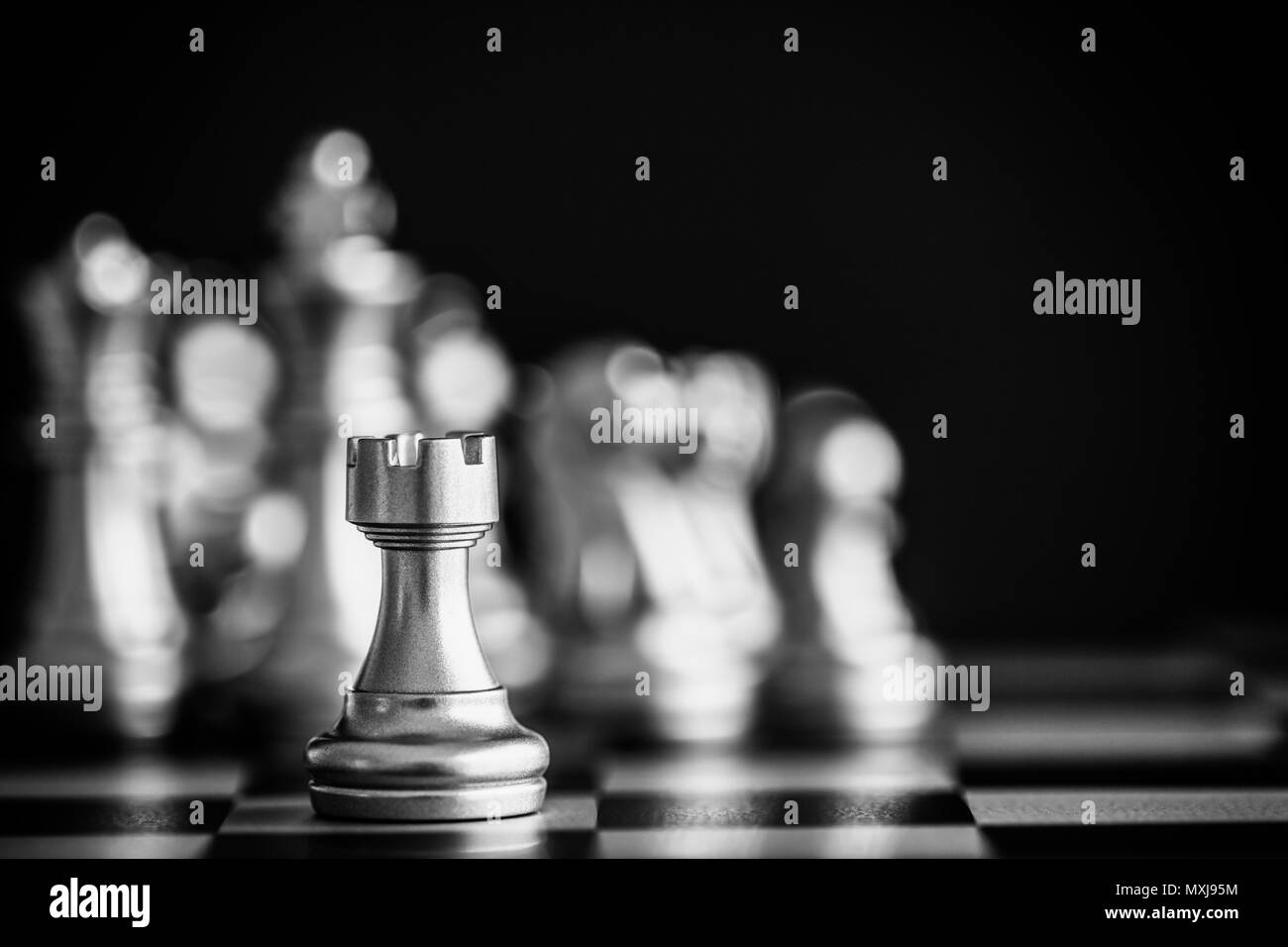 Strategy chess battle Intelligence challenge game on chessboard ...