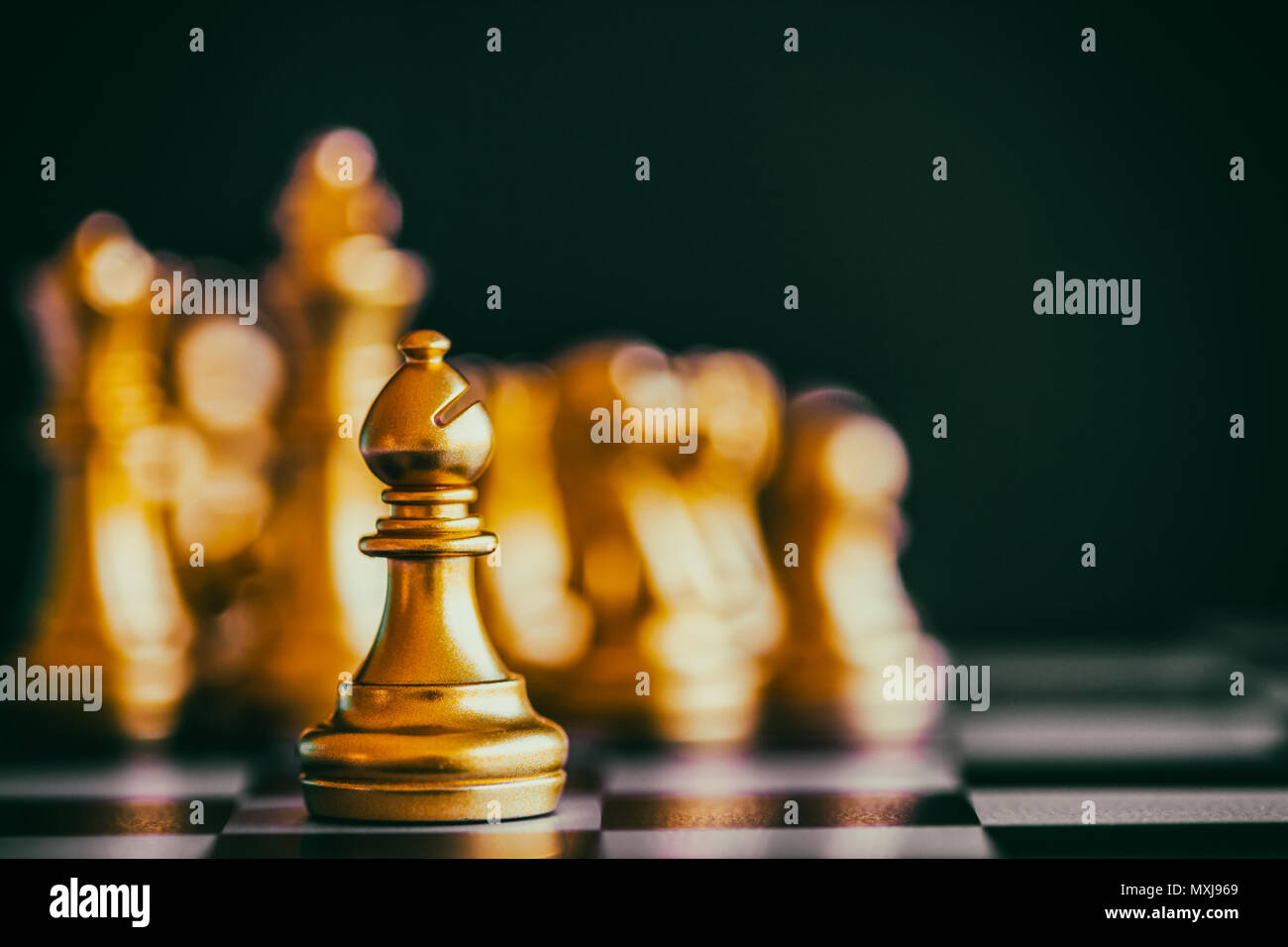 Strategy chess battle Intelligence challenge game on chessboard ...