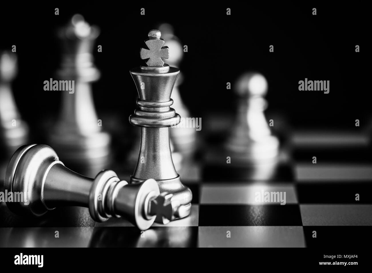Strategy chess battle Intelligence challenge game on chessboard ...