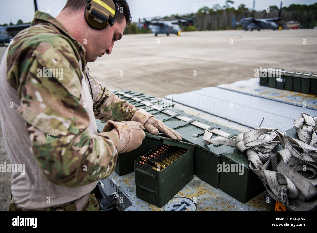 Air Commandos with the 8th Special Operations Squadron conduct a ...