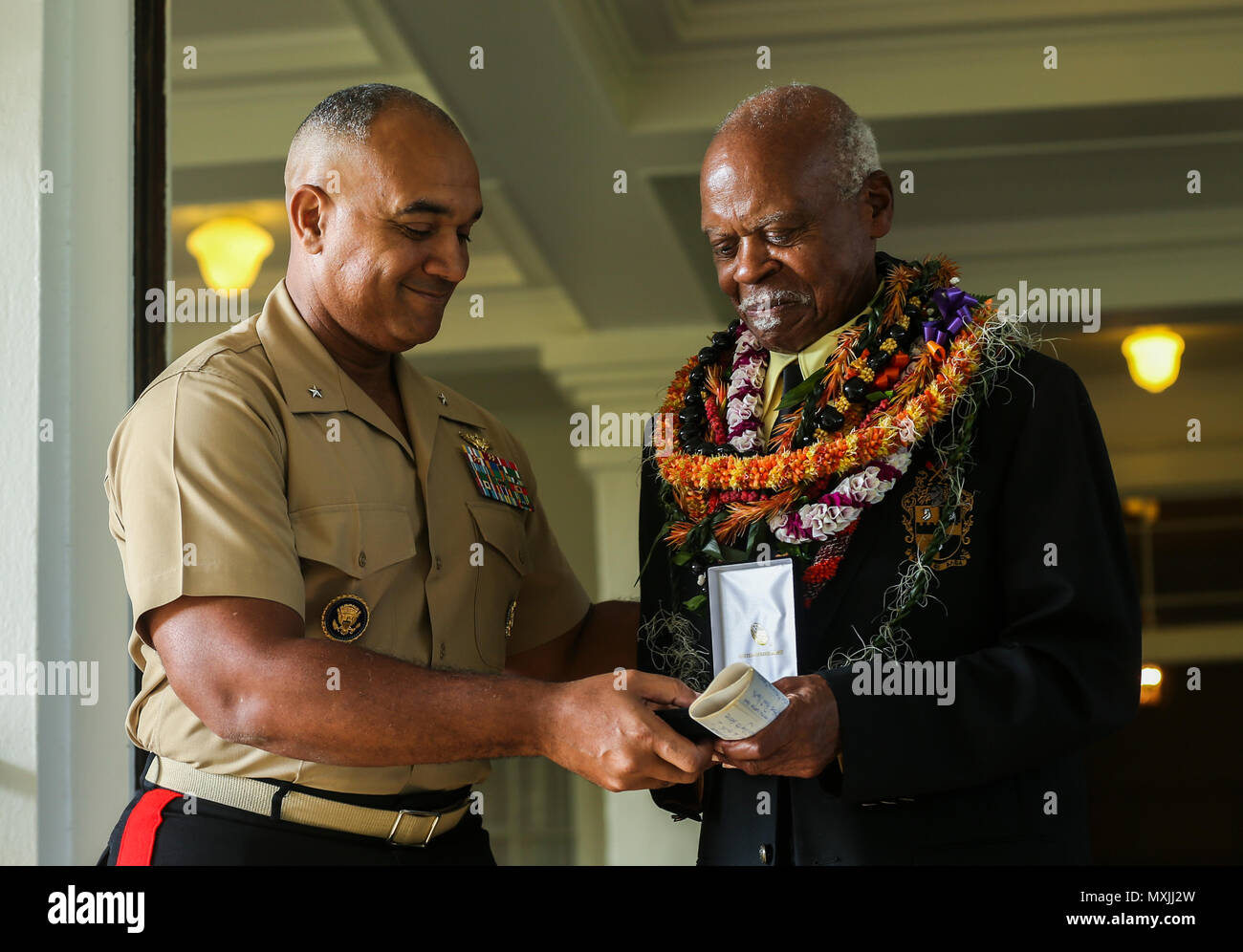 U.S. Marine Corps Brig. Gen. Brian W. Cavanaugh, deputy commander of U ...