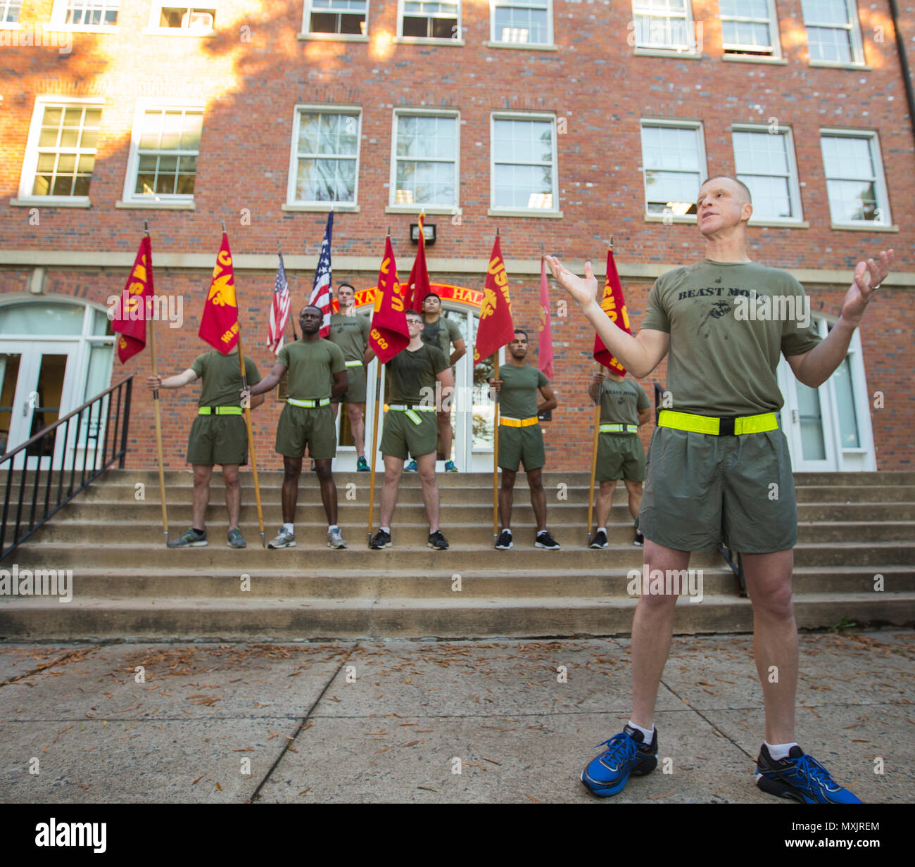U.S. Marine Corps Sgt. Maj. Thomas Johnson, sergeant major ...