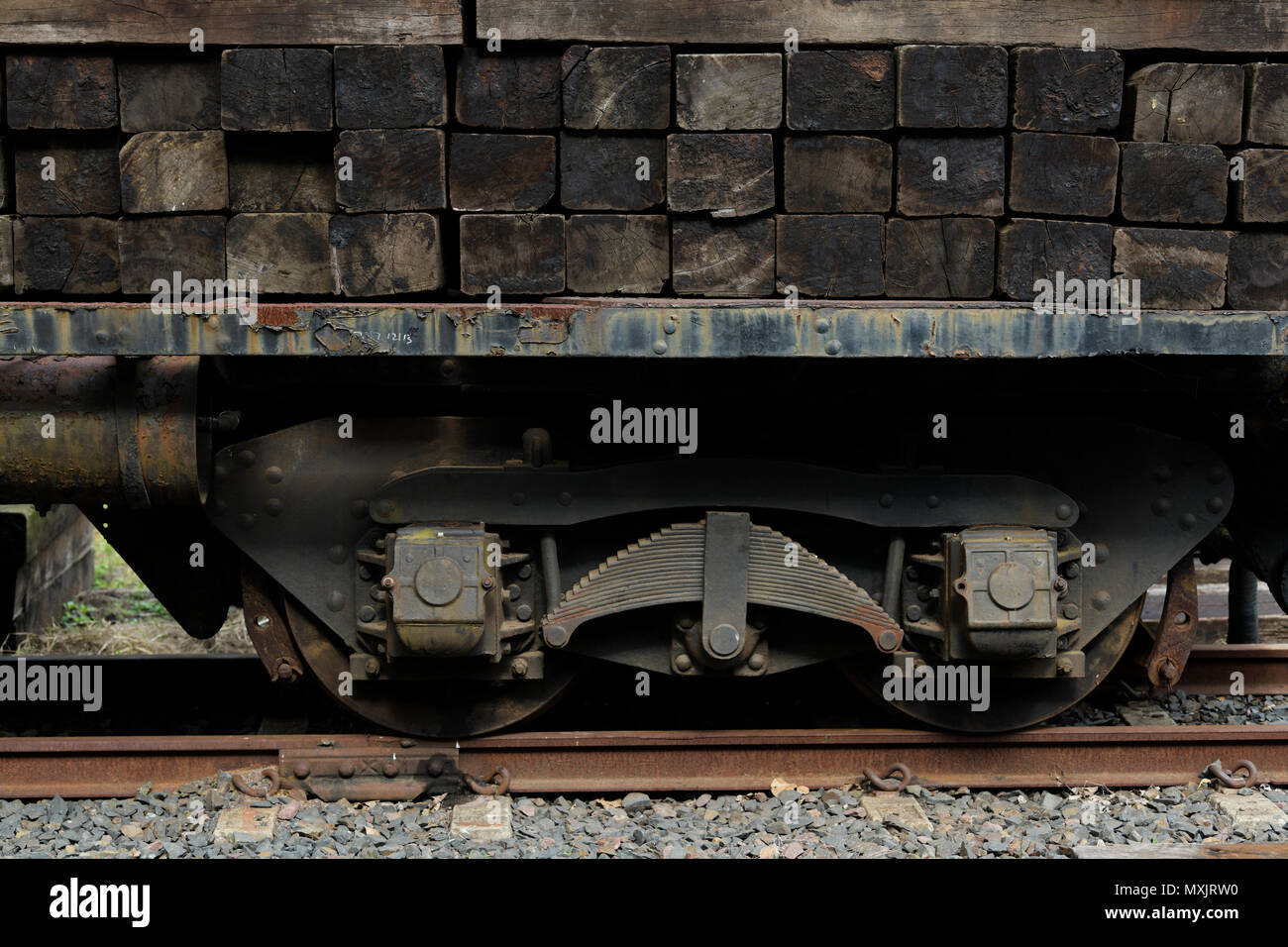 Old timber wagon hi-res stock photography and images - Alamy
