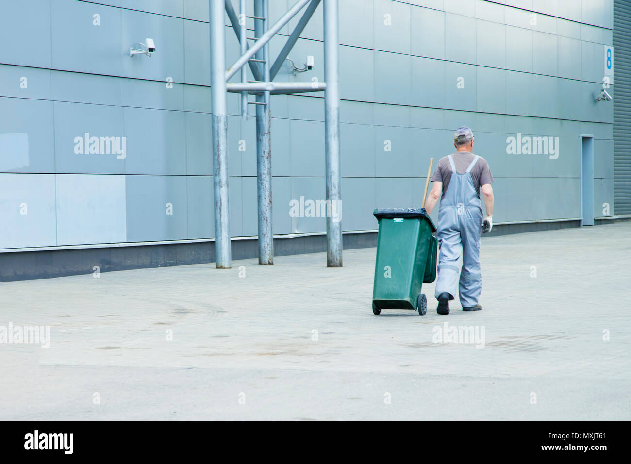 Waste collector uniform hi-res stock photography and images - Alamy