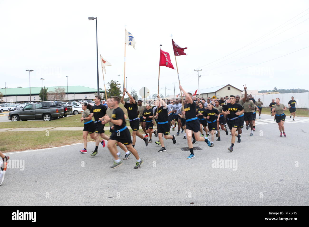 Soldiers of 703rd Brigade Support Battalion, 2nd Infantry Brigade ...