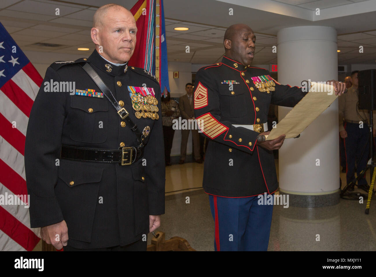 U.S. Marine Corps Sgt. Maj. Ronald L. Green, sergeant major of the ...