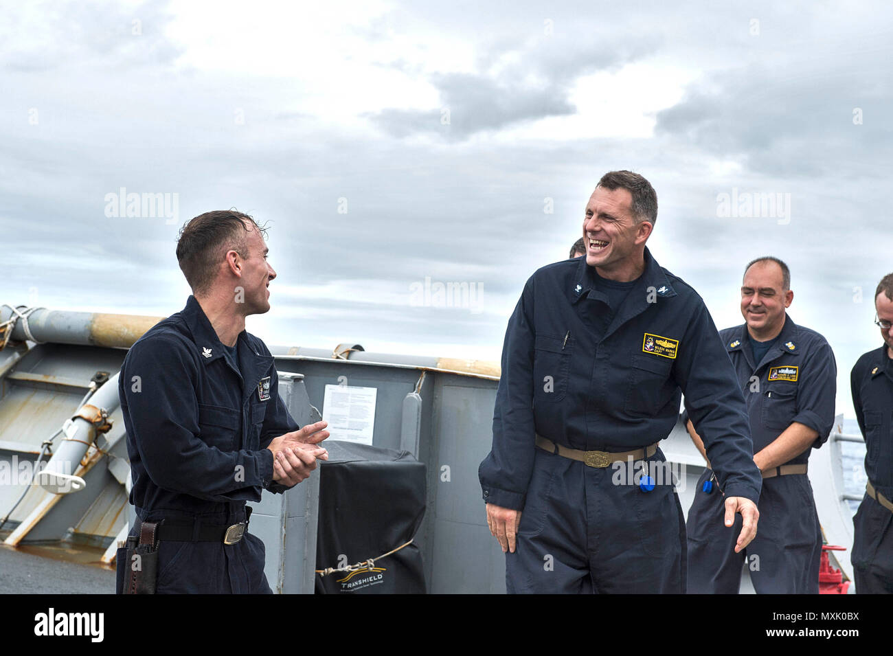 161110-N-XQ474-011 PHILIPPINE SEA (Nov. 10, 2016) Capt. Wilson Marks ...