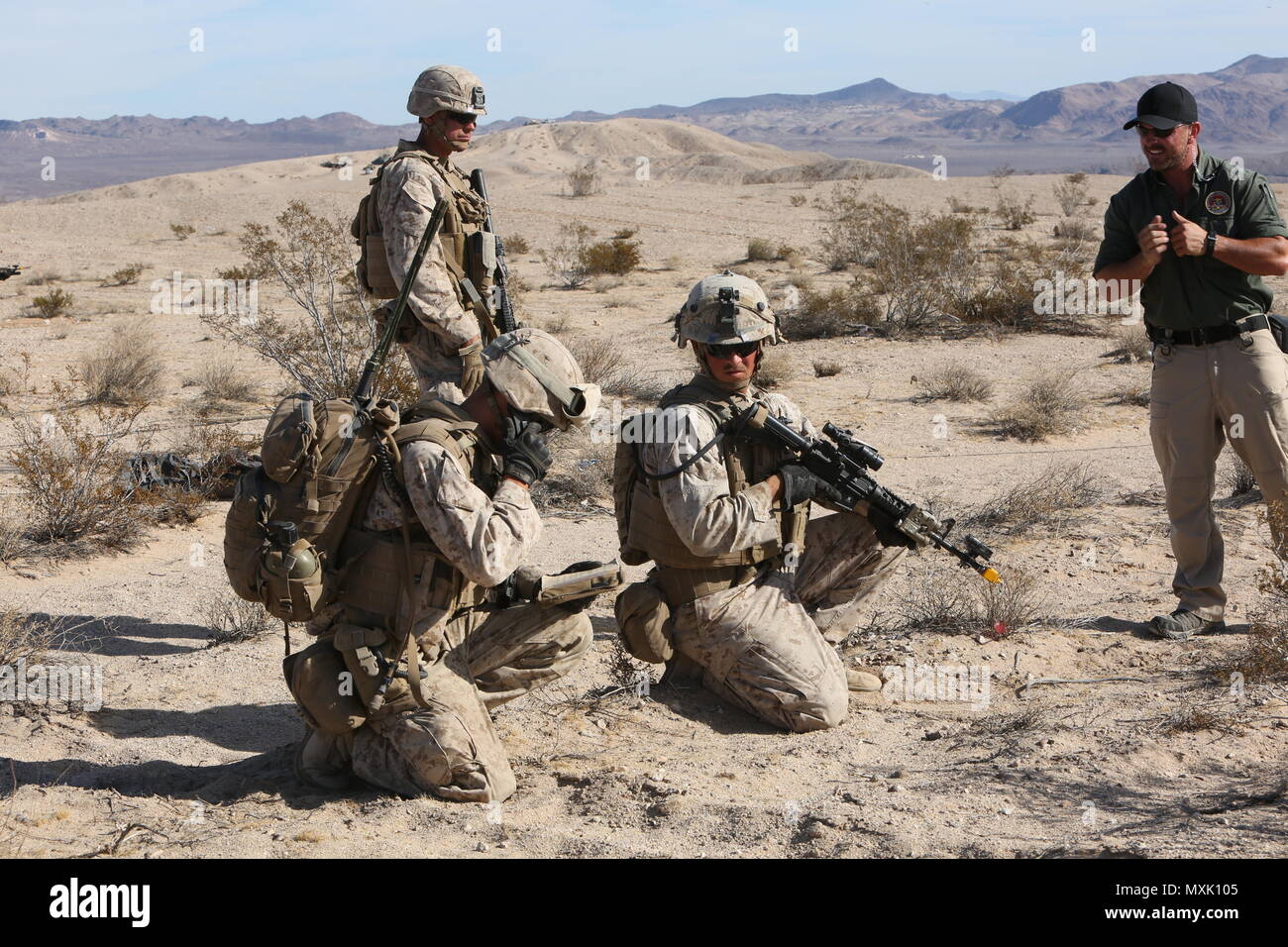 U.S. Marines with Alpha Company, 1st Battalion, 2nd Marine Regiment ...