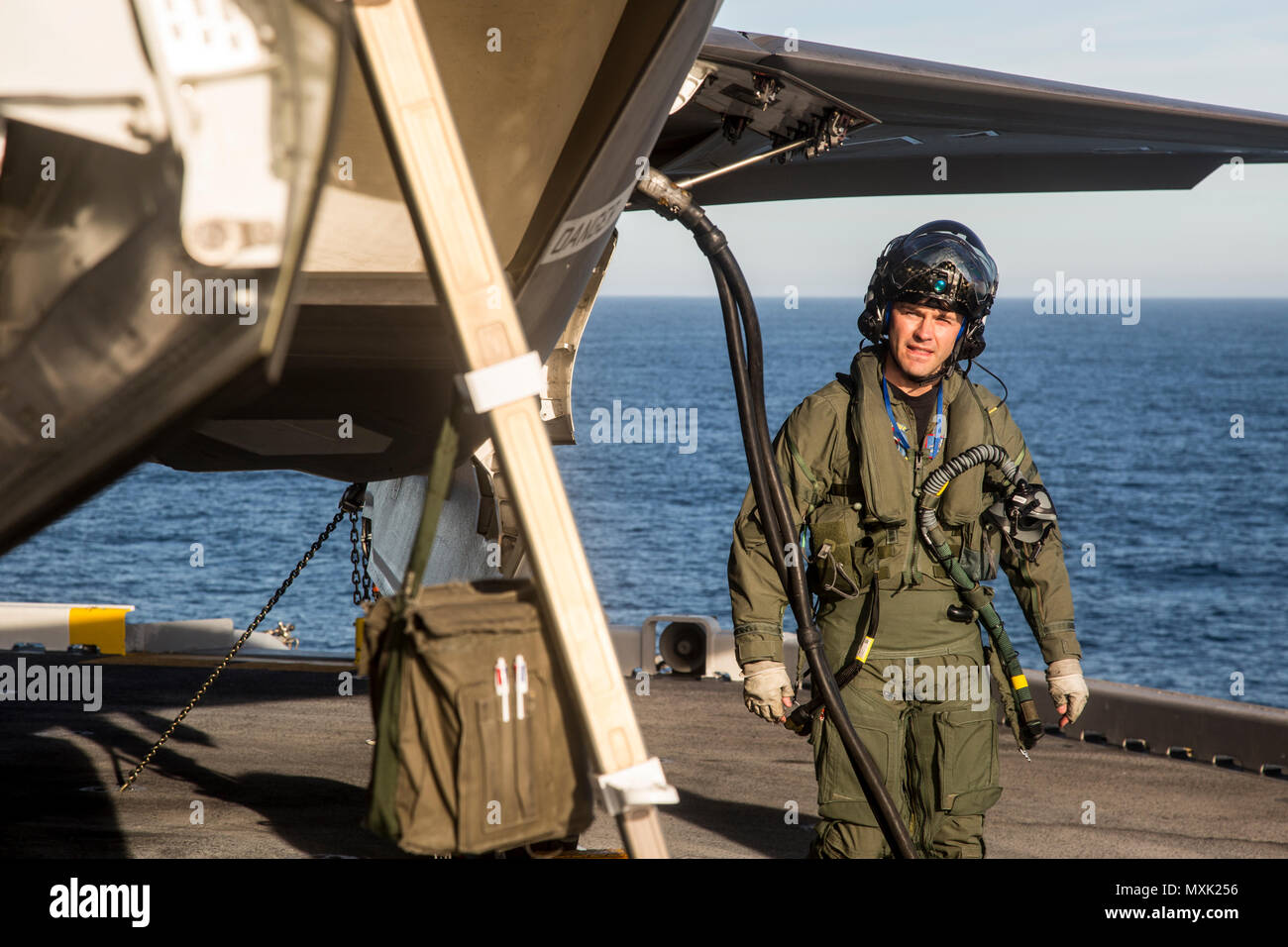 PACIFIC OCEAN (Nov. 7, 2016) — Royal Air Force Squadron Leader Andrew ...