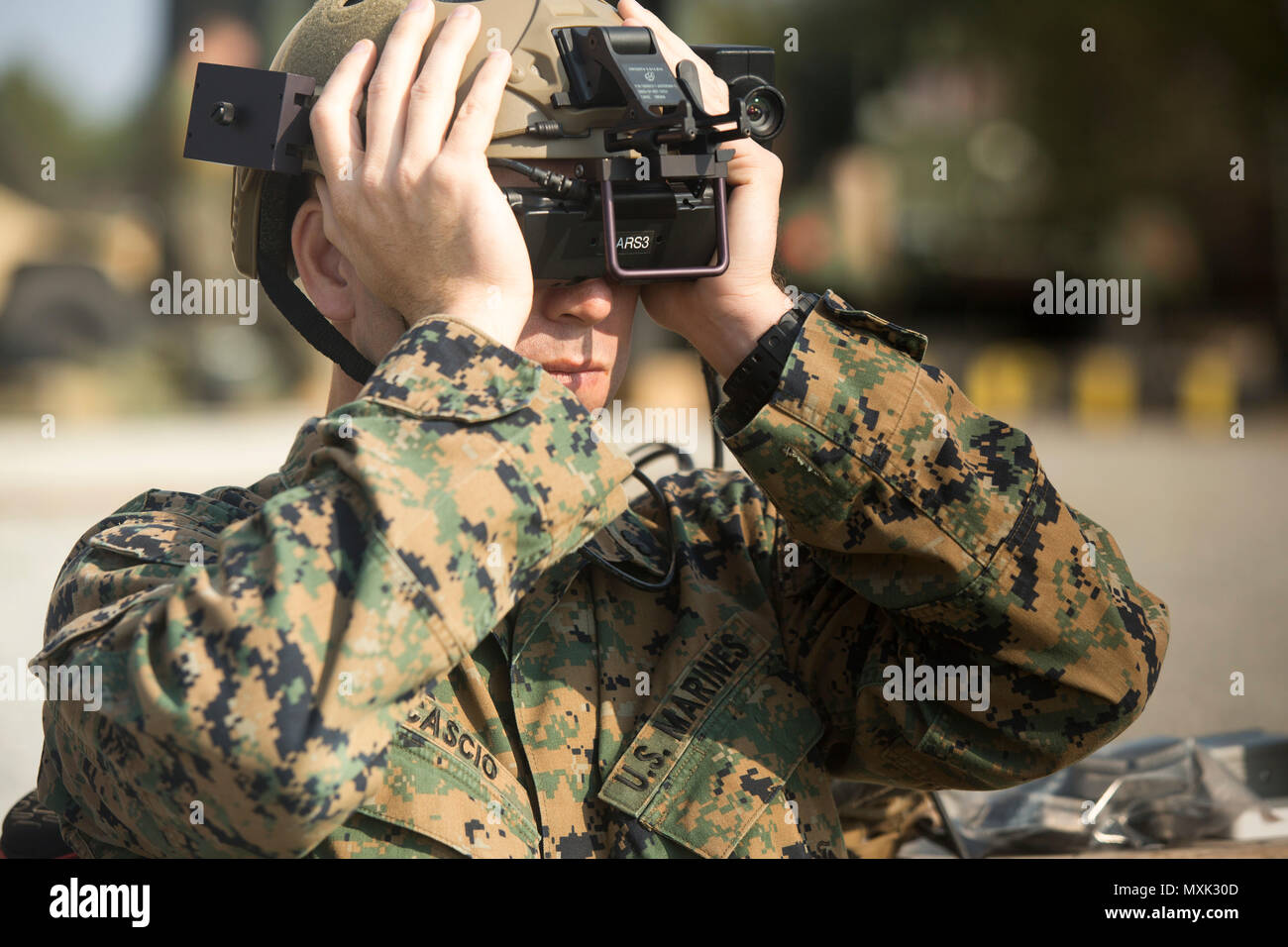 U.S. Marine Corps Chief Warrant Officer 2 James A. Cascio, infantry ...