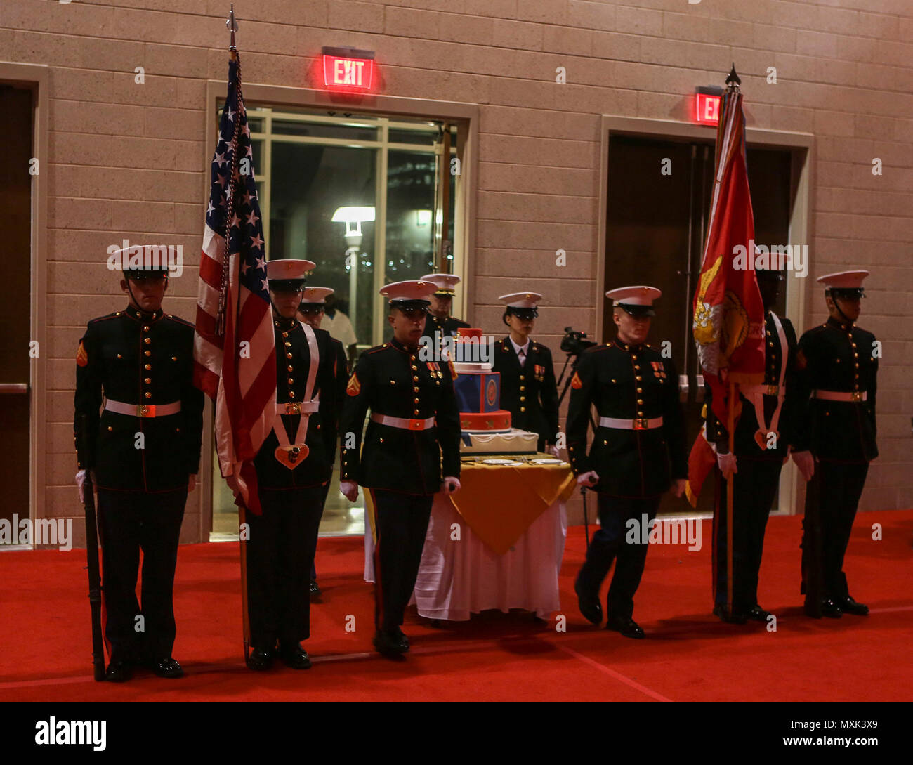 U.S. Marines with Headquarters Regiment, 2nd Marine Logistics Group ...