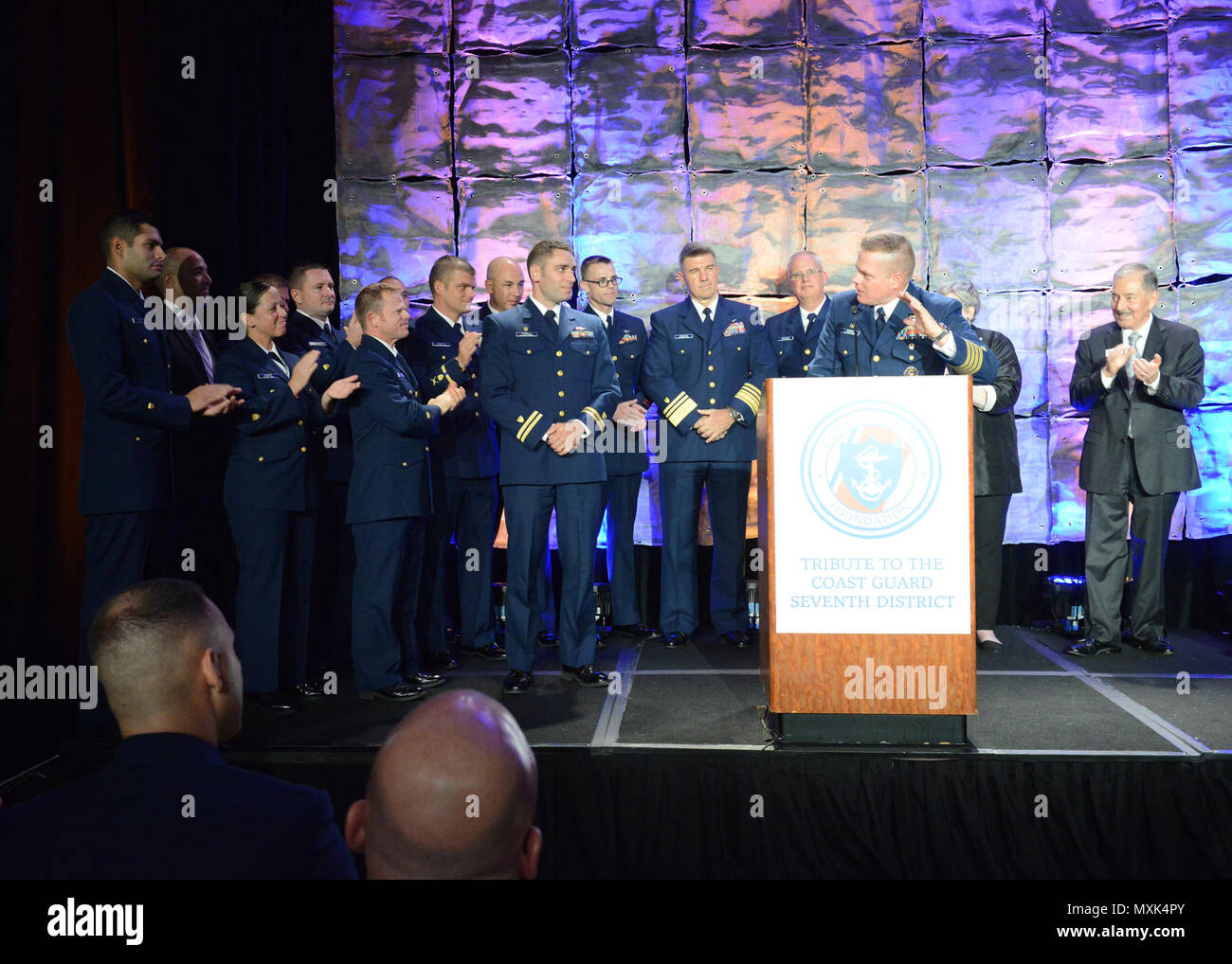 Capt. Robert Warren, commander of Coast Guard Sector San Juan, Puerto ...
