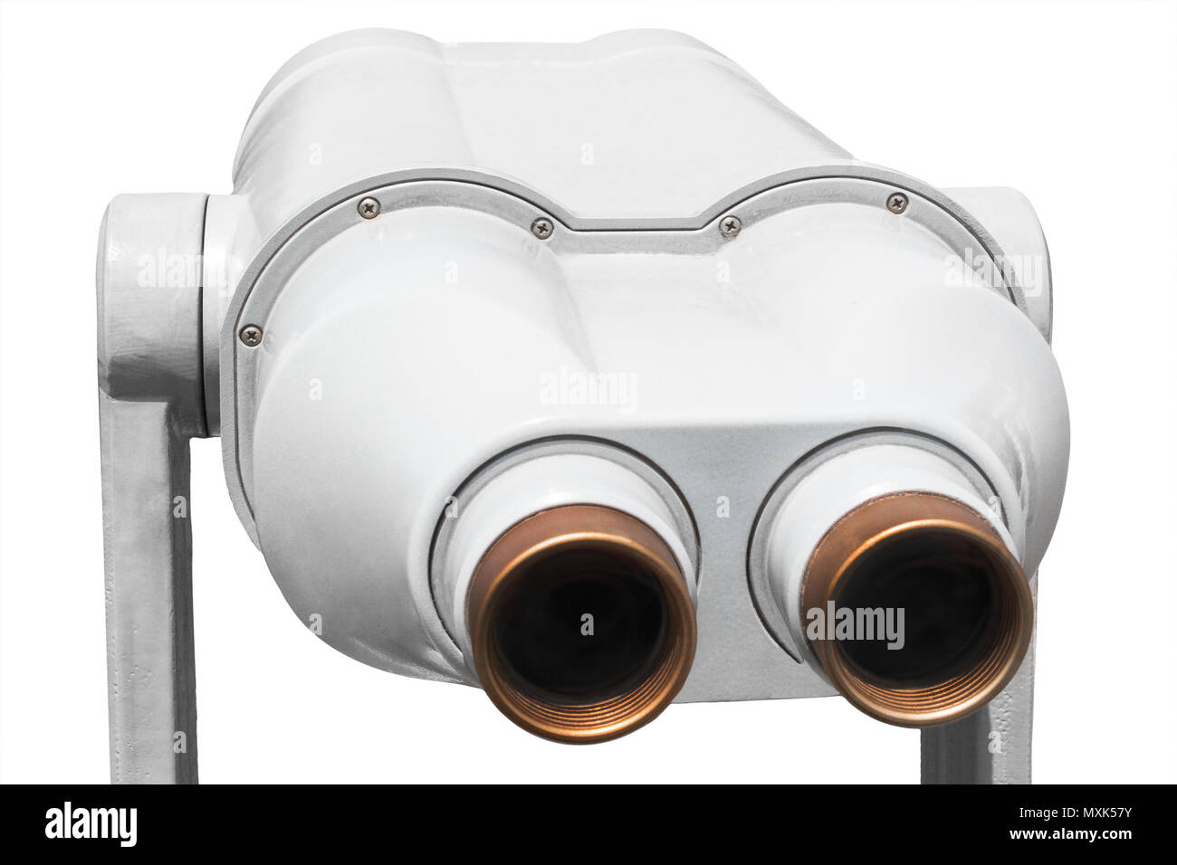 Binocular vision telescope Cut Out Stock Images & Pictures - Alamy